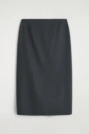 Cos Double-faced Wool Pencil Skirt