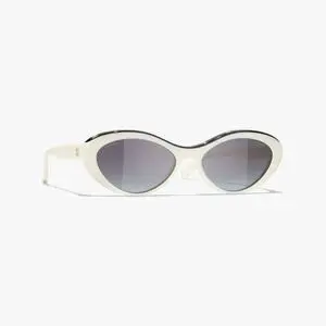 Oval Acetate Sunglasses for Women