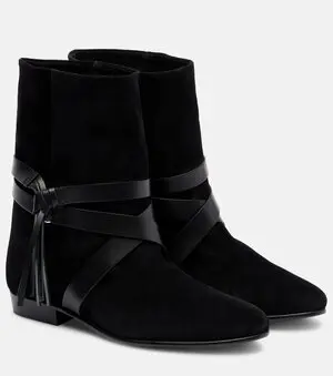 Isabel Marant Étoile Rejen Suede Ankle Boots - Black