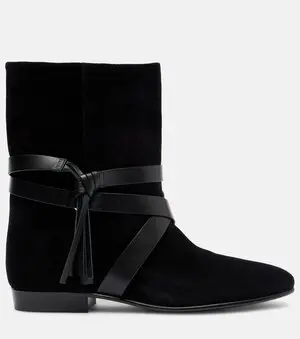 Isabel Marant Étoile Rejen Suede Ankle Boots - Black