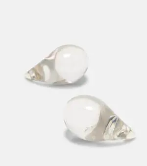 Bottega Veneta Drop Sterling Earrings - Silver