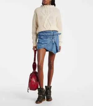 Isabel Marant Étoile Bolton Medium Leather Shoulder Bag