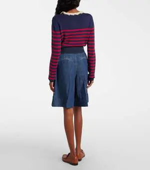 Valentino Garavani Bow-detail Bermuda Shorts
