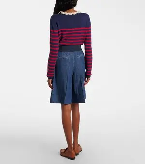 Valentino Garavani Bow-detail Bermuda Shorts