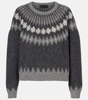 NILI LOTAN Alena Alpaca And Wool-Blend Sweater