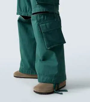 ERL High-rise Cotton Cargo Pants