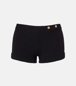 Isabel Marant Diha Knitted Wool-blend Shorts