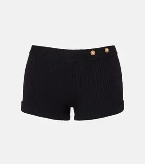 Isabel Marant Étoile Diha Knitted Wool-blend Shorts