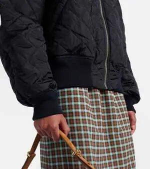 Prada Hooded Quilted Jacket