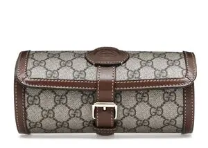Gucci Supreme Monogram Watch Role Bag