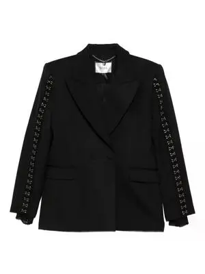 NISSA Embellished Double-breasted Jacket