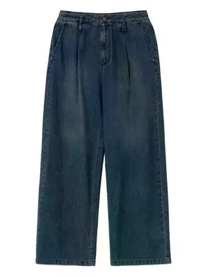 WOOYOUNGMI Pleated Baggy Jeans