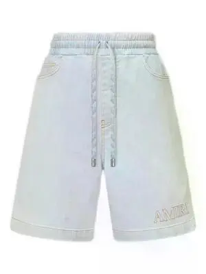 Amiri Embroidered Shorts For Men