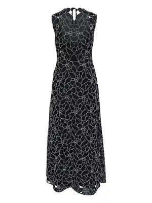 Ulla Johnson Floral-embroidered Midi Dress
