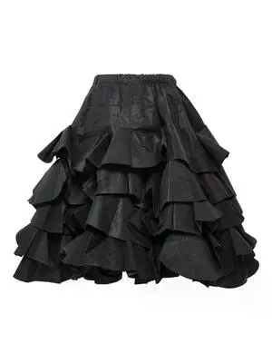 COMME DES GARÇONS TAO Ruffled Midi Skirt