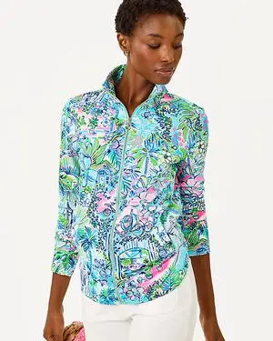 LILLY PULITZER Leona Zip-up - Multi Lilly Loves Cinderella
