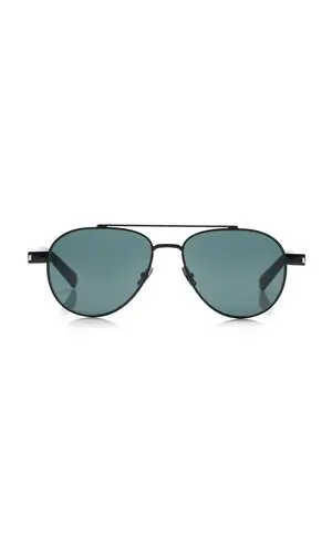 Saint Laurent Aviator-frame Sunglasses - Black