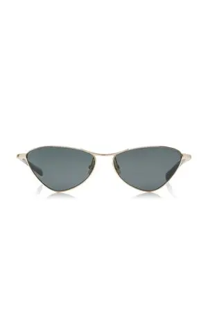 Saint Laurent D-frame Sunglasses - Gold