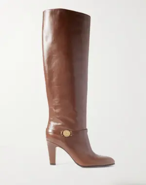 Chloé Eve Leather Knee Boots