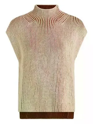 Varley Ribbed High-neck Tank Top