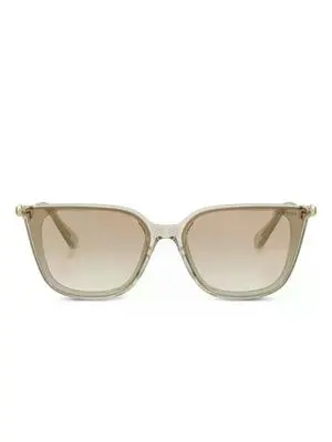 SWAROVSKI Embellished Sunglasses - Brown
