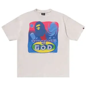 A BATHING APE X Saint Mxxxxxx God Tee - White