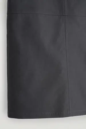 Cos Pima Cotton Pencil Skirt - Black