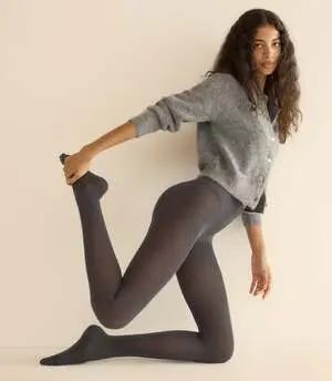 DÔEN Wolford Merino Tights - Anthracite
