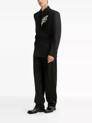 Dolce & Gabbana Pleated Cuffed Trousers