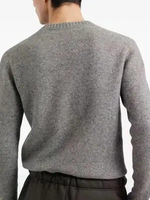 Dolce & Gabbana Crew-neck Long-sleeve Sweater - Grey