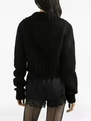 Dolce & Gabbana Ribbed Long-sleeve Cardigan
