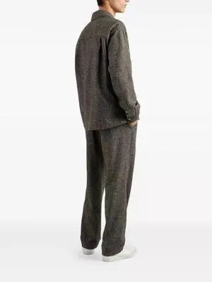 Dolce & Gabbana Check-pattern Pocket Shirt - Brown