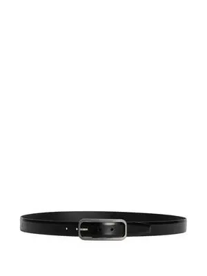 Dolce & Gabbana Rectangular Buckle Belt - Black