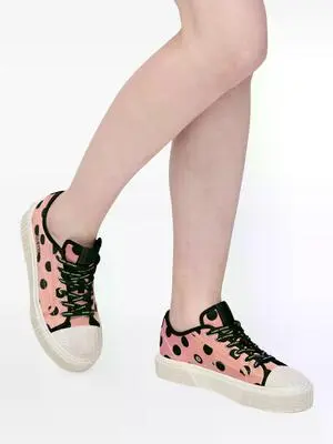 Marc Jacobs Polka-dot Platform Sneakers