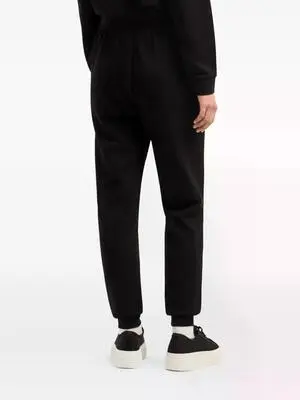 Armani Exchange Logo-detail Track Pants - Black