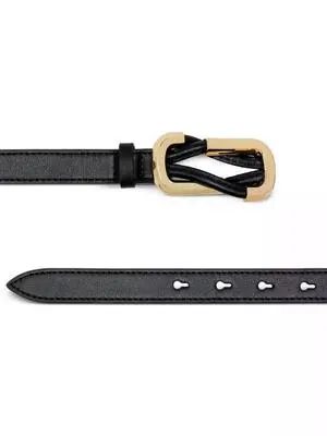 Marc Jacobs Knotted Buckle Leather Belt