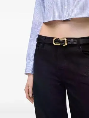Marc Jacobs Knotted Buckle Leather Belt