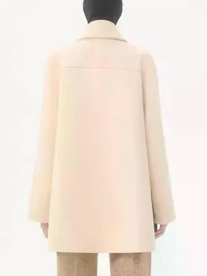 Valentino Garavani Wool Pea Coat With V-detail