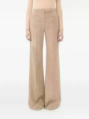 Valentino Garavani Natté Buttoned Weave Trousers