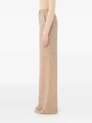 Valentino Garavani Natté Buttoned Weave Trousers