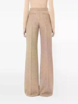 Valentino Garavani Natté Buttoned Weave Trousers