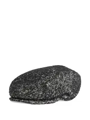 Dolce & Gabbana Tweed Cap - Black