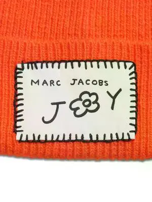 Marc Jacobs Joy Ribbed Beanie - Orange