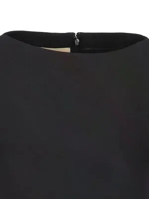 Valentino Garavani Crepe Couture Short Dress - Black