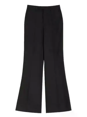 Valentino Garavani Pleated Flared Trousers
