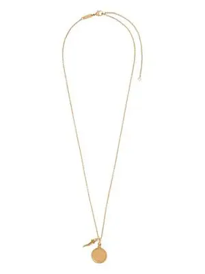 Dolce & Gabbana Horn Pendant Necklace - Gold
