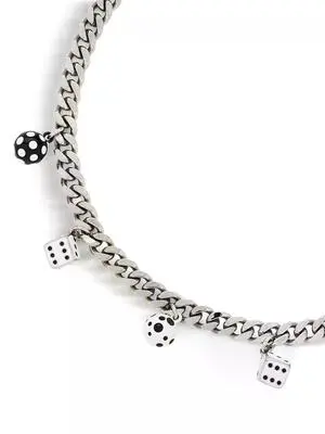 Marc Jacobs X Derrick Adams The Dice Charm Necklace