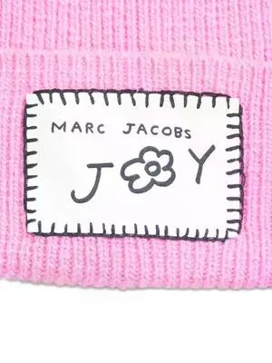 Marc Jacobs Logo-patch Beanie - Pink