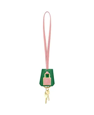MAISON DE SABRE The Sabremoji Padlock Charm - Emerald Lily