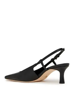 Paige Winnie Leather Slingback Pumps